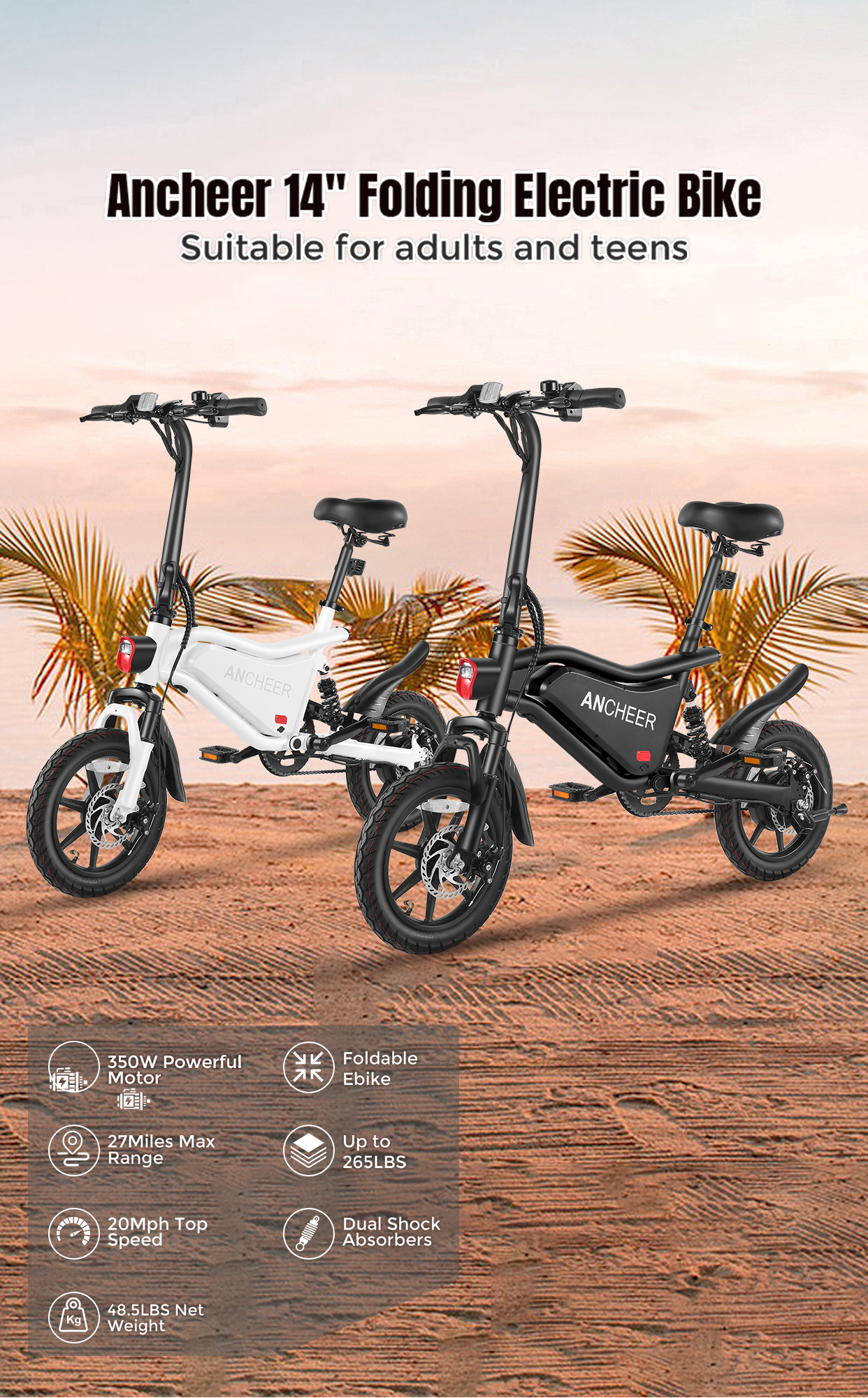 ancheer electric bike